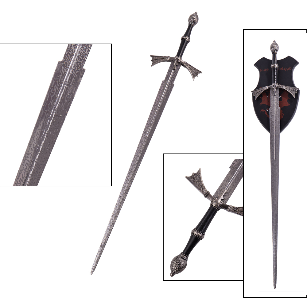 House of the Dragon Real Metal Weapon Daemom Targaryen Dark Sister ...